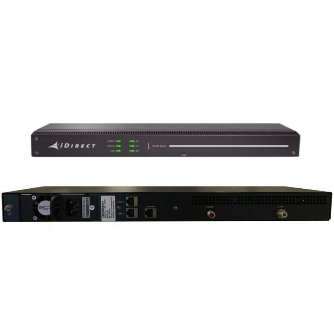 iDirect's DVB-S2/S2X Series iQ 200 Rackmount Satellite Modem ...