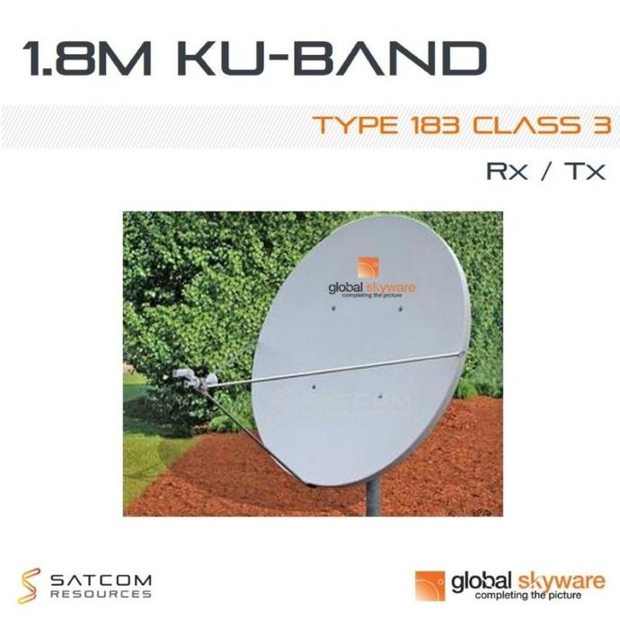 Skyware Global Type 183 - 1.8 Meter Ku-Band Rx/Tx Class III Antenna ...