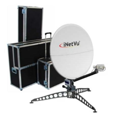 iNetVu Series FLY-1202G 1.2 Meter Ka-Band Flyaway Antenna | AQUILATEL FZE