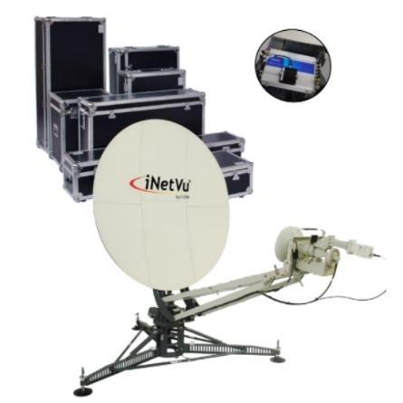 iNetVu Series FLY-1801 1.8 Meter Ka-Band Flyaway Antenna | AQUILATEL FZE