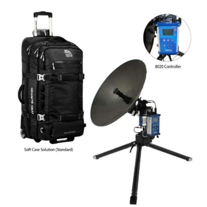 iNetVu Series MP-80-MOT 80 Centimeter Manpack Antenna | AQUILATEL FZE